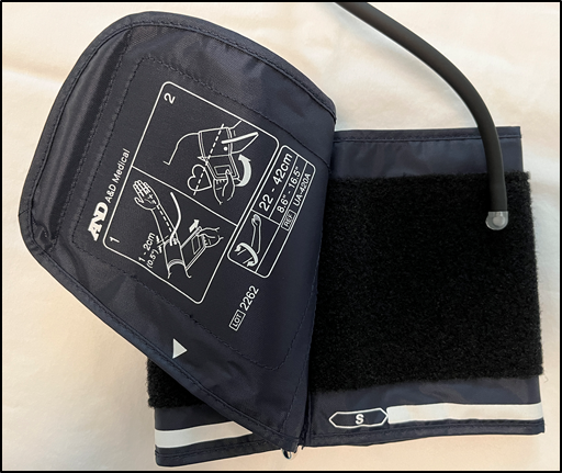 Blood Pressure Cuff & Monitor Setup